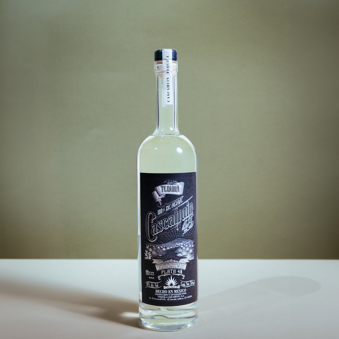 Tequila Plata Cascahuín 48° 750 ml – La Distribuidora