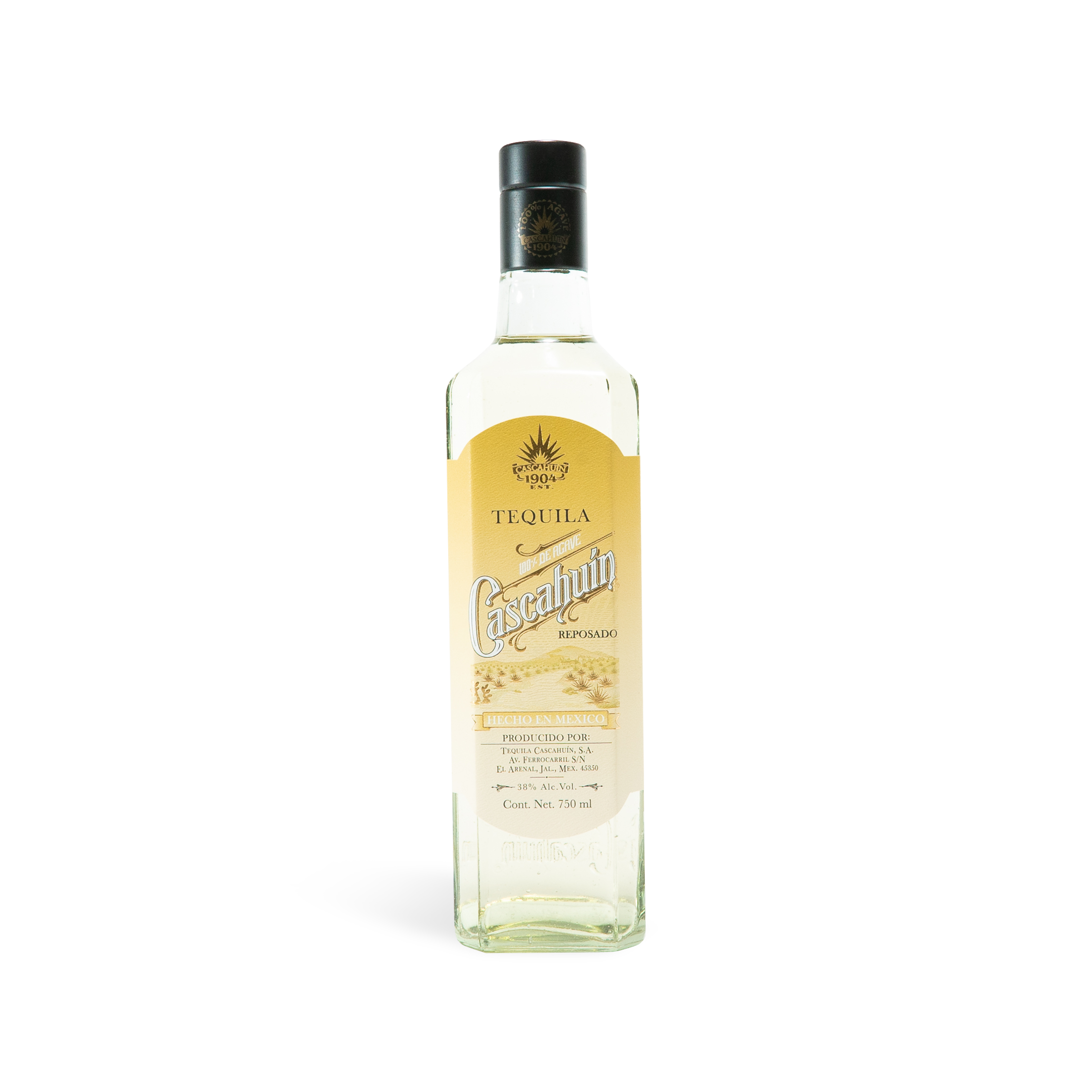 Tequila Reposado Cascahuín 750 ml – La Distribuidora
